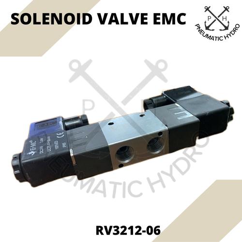 Jual SOLENOID VALVE 3/2 way DOUBLE COIL EMC RV3212-06 - AC110 - Jakarta Barat - Pneumatic Hydro ...