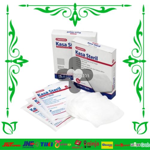 Jual Kasa Steril Onemed 16x16 Kasa Hidrofil one med 16x16 /box ...