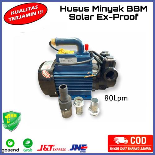 Jual Pompa Khusus Minyak BBM Solar Pompa AC 220V 80Liter EX-PROOF ...
