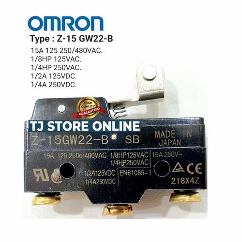 Jual Micro Limit Switch Omron Z-15GW22-B Saklar Otomasi Industri - Kota Tangerang - TJ Store ...