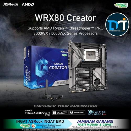 Promo ASROCK WRX80 CREATOR - [AMD Socket sWRX8, WRX80, E-ATX ...