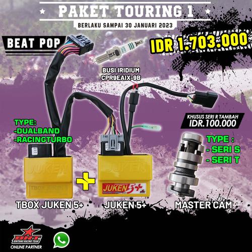 Promo BRT Paket Touring 1 Beat POP - Ecu Juken + TBox - Master Cam ...