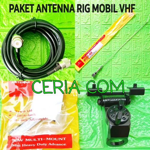 Jual PAKET ANTENA RIG MOBIL VHF M150 GS ANTENNA RADIO RIG MOBIL VHF M150 - Jakarta Utara - CERIA ...