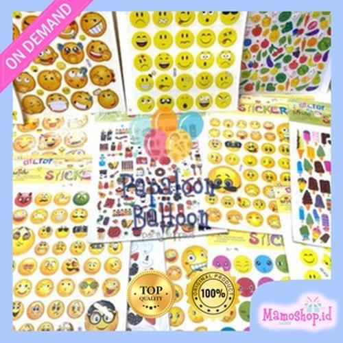Jual Sticker anak lucu ukuran besar - Emoticon - Kota Surabaya ...