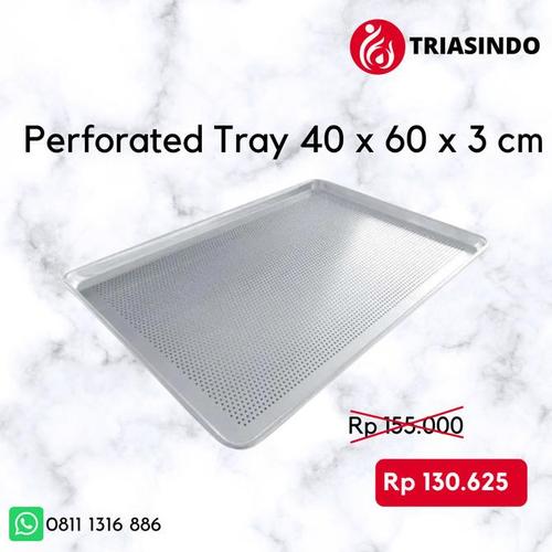 Jual Kue Loyang Aluminium Perforated / Tray Aluminium Perforated ...