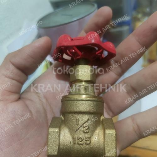 Jual Gate valve kitz 1/2 inch kuningnn original FH 125 ori - Jakarta Pusat - KRAN AIR TEHNIK ...