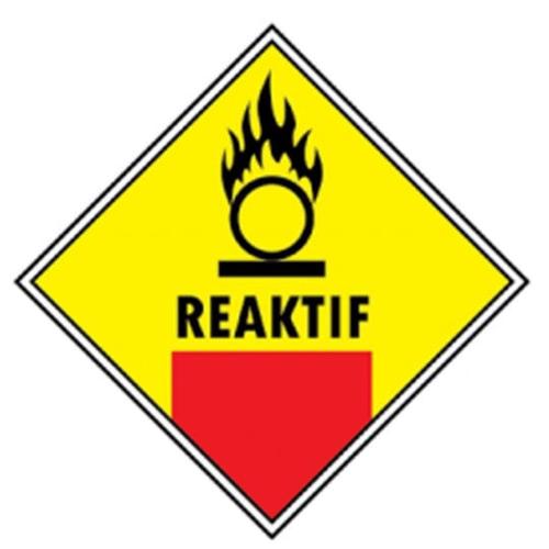 Jual Stiker sign15x15cm REAKTIF simbol Limbah B3 - Jakarta Utara - SGG ...