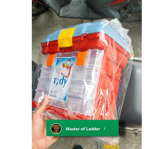 Jual TIDY TOOL BOX / KOTAK SERBAGUNA DENGAN 4 KOMPARTEMEN - Kota ...