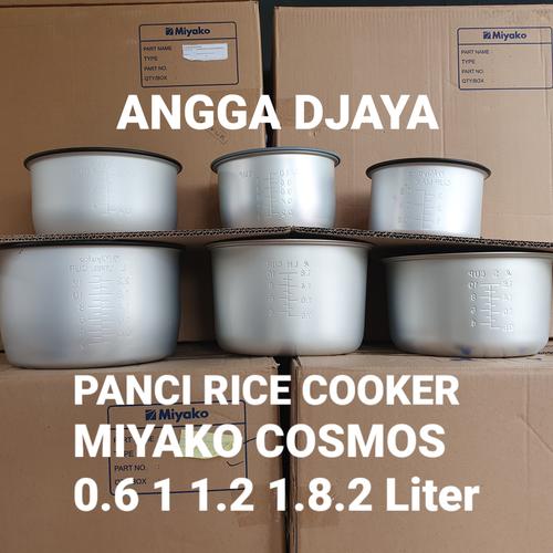Jual PANCI RICE COOKER MIYAKO COSMOS 0.6 1 1.2 1.8 2.2 Liter - 1.8 L ...