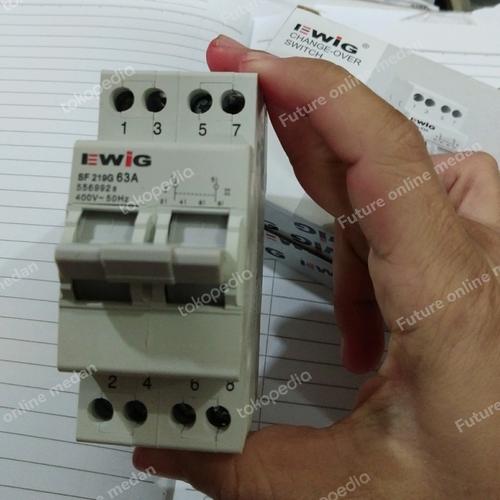 Jual Cos model mcb 2p EWIG 63A 40A GZ ohm saklar change over switch SF-219G - Kota Medan ...