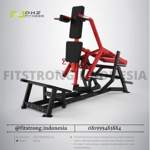 Jual DHZ FITNESS V-SQUAT / HACK SQUAT / SUPER SQUAT - Kab. Tabanan - FITSTRONG INDONESIA | Tokopedia