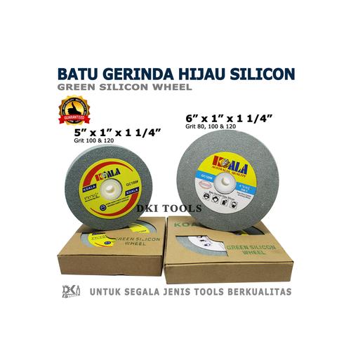 Jual Mata Batu Poles Gerinda Duduk Hijau GC 5" dan 6" inch Asah Pisau ...