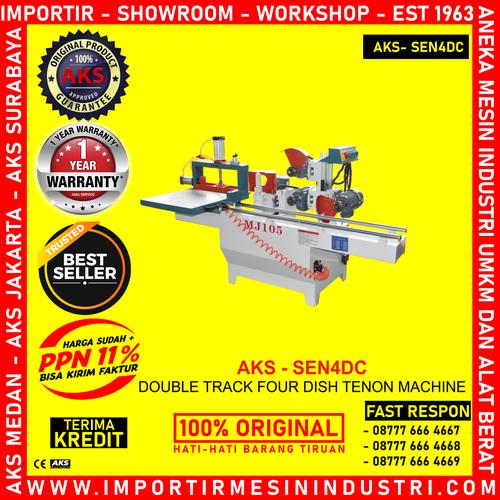 Jual Mesin 4 Dish Tenon Cutting Wood Mesin Potong Kayu Jalur Double ...