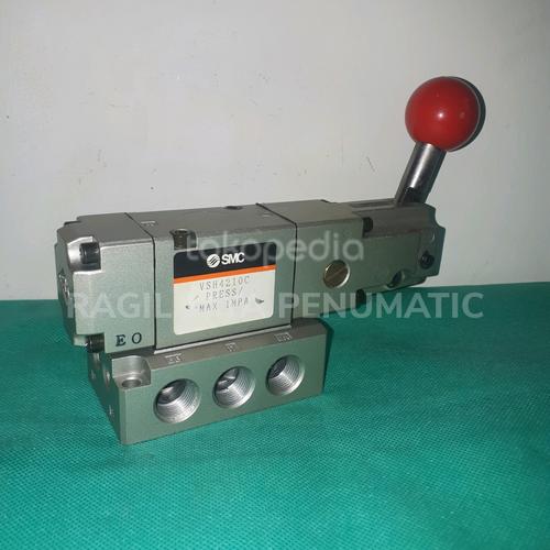 Jual SOLENOID VALVE/MECHANICAL VALVE SMC VSH4210C - Jakarta Barat - RAGIL JAYA PENUMATIC | Tokopedia