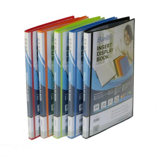 Jual TBMO PP INSERT DISPLAY BOOK FC 40 POCKETS BANTEX 3185I / CLEAR ...