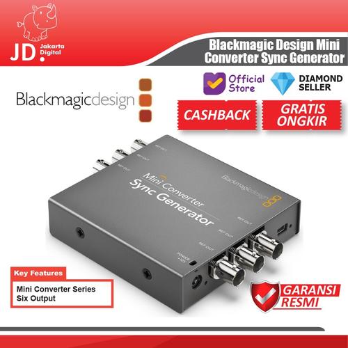 Promo Blackmagic Design Mini Converter Sync Generator Cicil 0% 3x ...