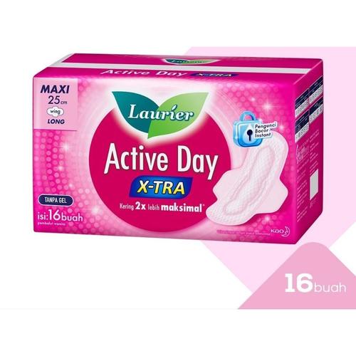 Jual Pembalut Laurier Active Day Dengan Sayap Isi 16 Pcs - Kota Malang ...
