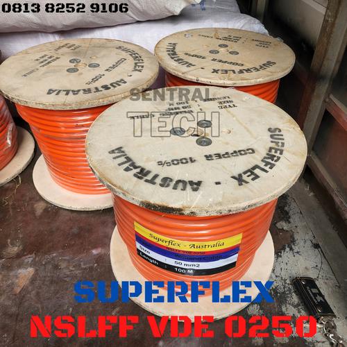 Jual KABEL LAS SUPERFLEX 50MM ORANGE / WELDING CABLE SUPERFLEX 50MM ...