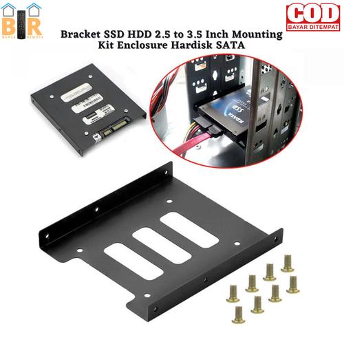 Jual Mounting Bracket SSD HDD 2.5 to 3.5 Inch BESI DAN PLASTIK ...