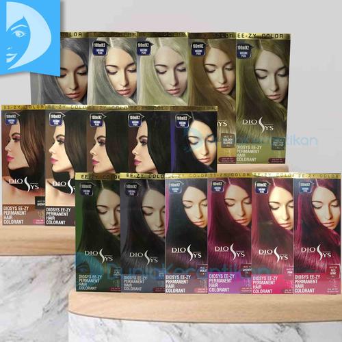 Jual Diosys Semir Rambut Cat Pewarna Rambut Hari Color Permanent Dyosis ...