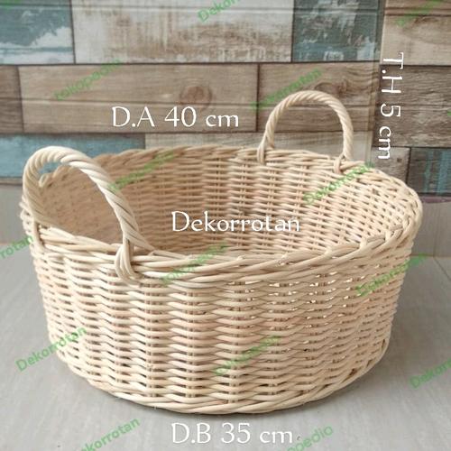 Jual keranjang rotan bulat besar wedding - Kab. Majalengka - dekorrotan ...
