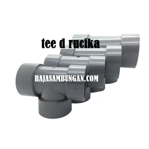 Jual Tee D 3 inch Vlok Tee Sambungan Pipa Paralon Rucika - Kota Depok - raja sambungan | Tokopedia