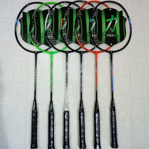 Jual RAKET BADMINTON JP POWER TERUSAN + SENAR FREE GRIP ORIGINAL 100% ...