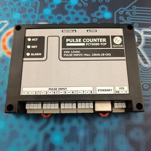 Jual Pulse Counter 8 Channels Modbus TCP for kWh Meter Water Gas Meter ...