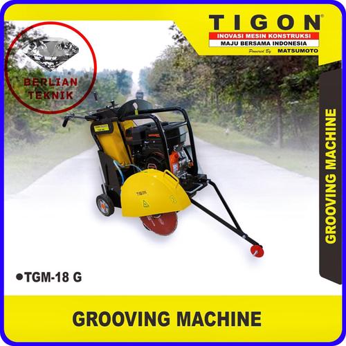 Jual Grooving Machine Tigon TGM 18 B + Mesin Bensin 15 HP - Jakarta ...