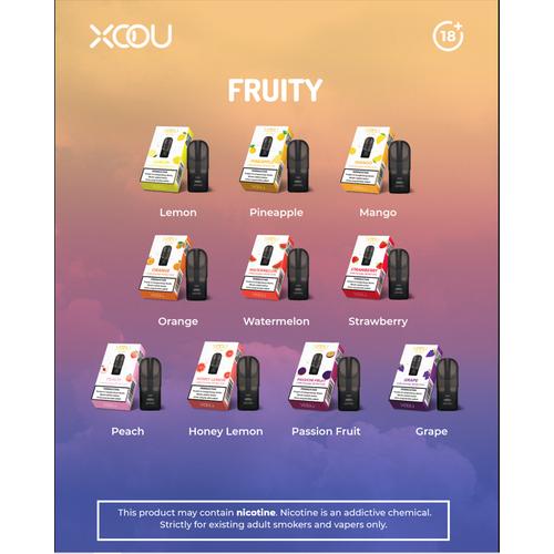 Jual [RELX COMPATIBLE] Cartridge pods XOOU Relx All Flavour Variant [1 ...