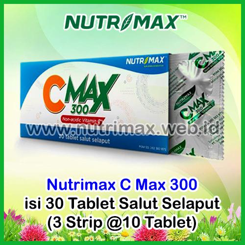 Jual Nutrimax C MAX 300 mg Vitamin CMAX Vit C Strip Papan Lembar Box ...