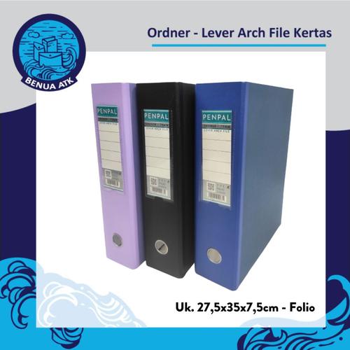 Promo Ordner / Lever Arch File Kertas Folio Penpal PL-771 - Hitam ...