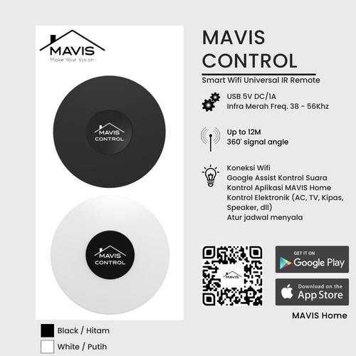 Jual Smart IR Remote Universal Wifi - MAVIS Control - Putih - Putih - Jakarta Barat - VDR ...