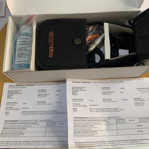 Jual Elcometer MTG 4 Ultrasonic Material Thickness Gauge Transducer MTG4 - Jakarta Selatan ...