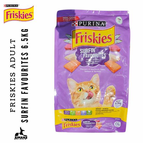 Jual Friskies Adult Surfin Favourites 6.5kg (Ungu) - Makanan Kucing ...