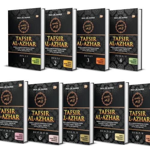 Jual original buku tafsir al azhar satuan jilid 1 sampai 9 by prof ...