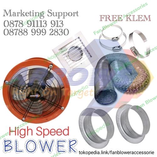 Jual Blower Hood Booster Fan Kitchen Blower Resto 8 Inch 2800 Rpm Paket ...