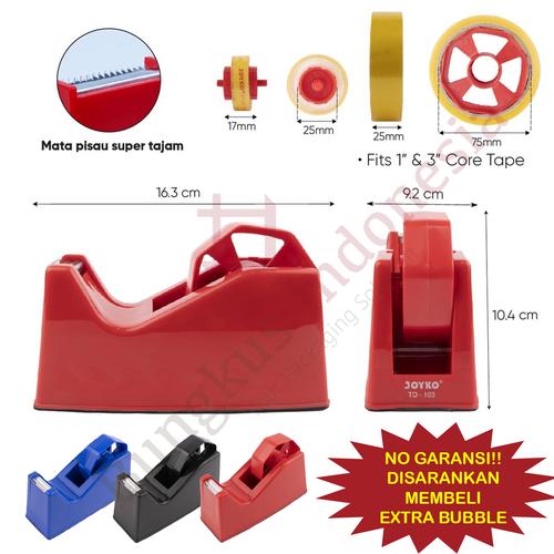 Jual Tape Dispenser Joyko TD 103 / TD103 / Pemotong / Tempat Lakban ...
