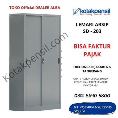 Jual Lemari Arsip Alba SD 203 Lemari Besi Geser Sliding Lemari Besi ...