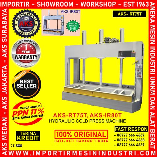 Jual Press Kayu Hidrolik 75 Ton Hydraulic Cold Press Machine RT75T ...
