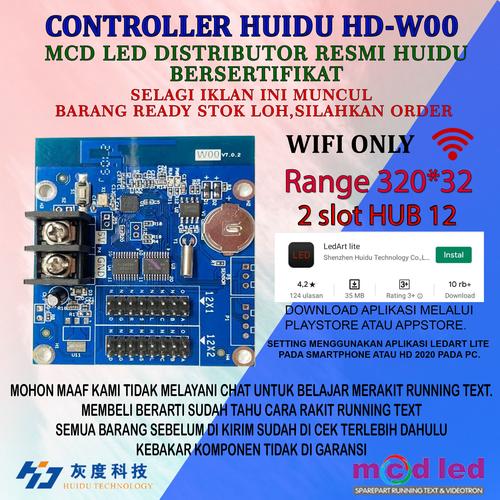 Jual KONTROLER RUNNING TEXT HUIDU HD W00 HD W02 HD W03 HD W04 SATU WARNA - HD W02 - Jakarta ...
