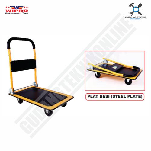 Jual Hand Truck Lipat 300 KG WIPRO HTL300 / Hand Trolley Steel Troli ...
