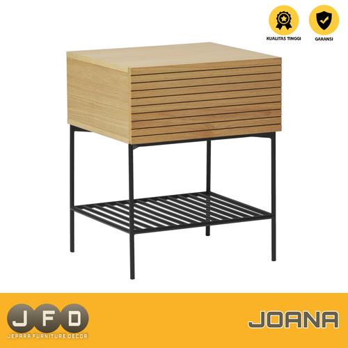 Promo Meja Nakas Industrial Joana Industrial Bedside Tablw Aesthetic ...