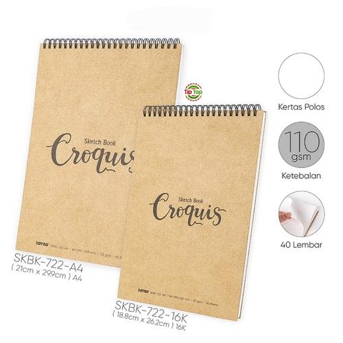 Jual JOYKO Sketch Book / Buku Sketsa Gambar SKBK-722 - SKBK-722-A4 - Jakarta Timur - Tip Top ...