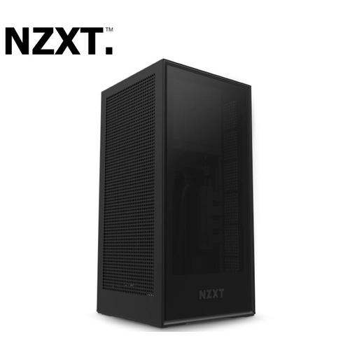Jual NZXT H1 BLACK Mini ITX Case with PSU , AIO Cooler , VGA Riser Card ...