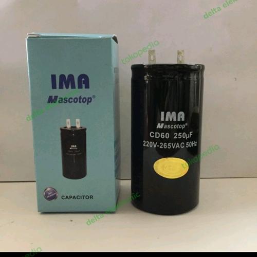 Jual Kapasitor Capasitor Capacitor 250UF 250 uf by IMA Mascotop - Kab ...