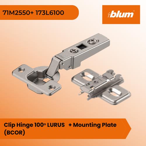 Jual Engsel Blum - Clip Hinge 100° - Lurus ( Overlay Appl ) - BCOR ...