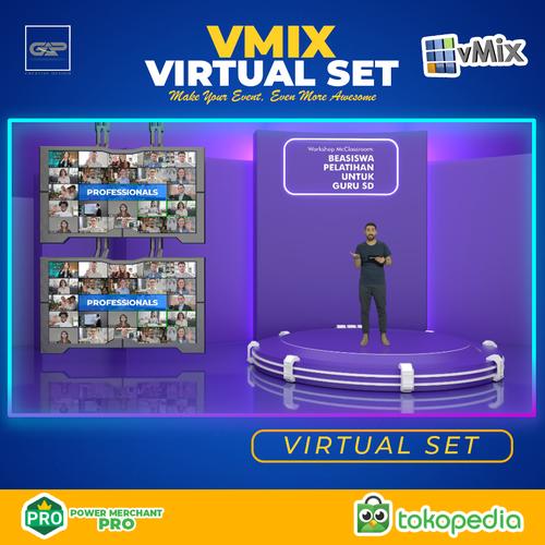 Jual vMix Virtual Set - Stage 60 - Kota Samarinda - GAP Creative Design ...