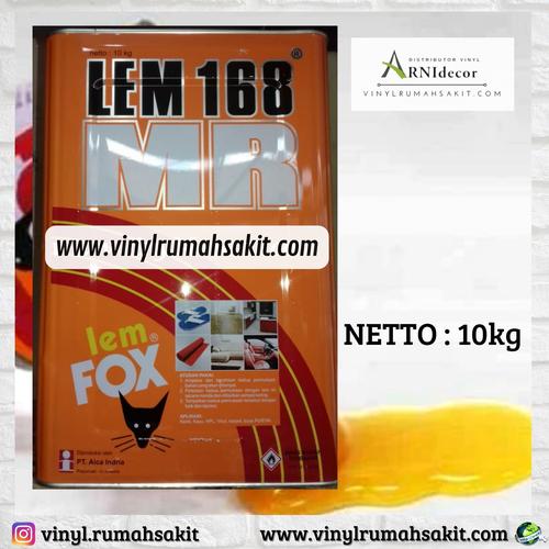 Jual Lem Fox Kuning MR 168 10kg - Lem untuk Semua Jenis Vinyl/Kayu/HPL ...