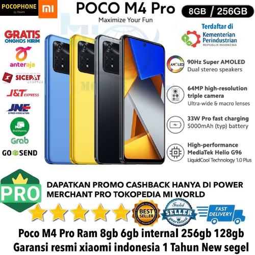 Jual Poco M4 Pro 8gb/256gb 8/256 M4pro 6gb/128gb 6/128 Resmi Baru New ...